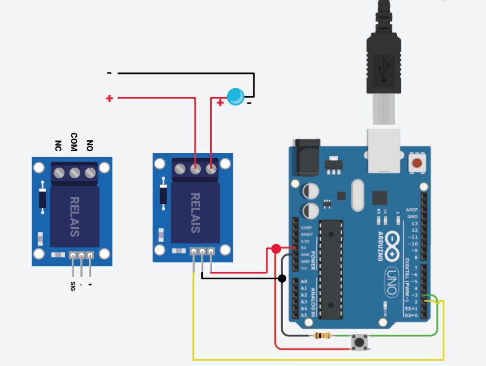 Comment utiliser un module relais avec l'Arduino - Idehack Comment utiliser un module relais avec l'Arduino - Idehack