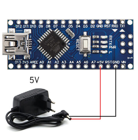 Alimenter l'Arduino Nano - Idehack
