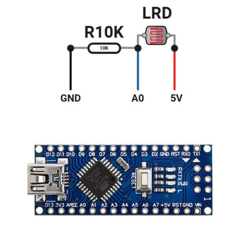Photorésistance et Arduino - Idehack