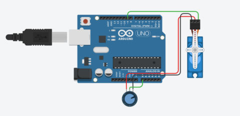 Contrôler un servomoteur avec l'Arduino - Idehack