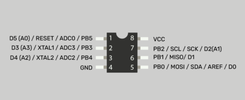 Utiliser L’IDE Arduino pour programmer un ATtiny85 (Digispark) - Idehack