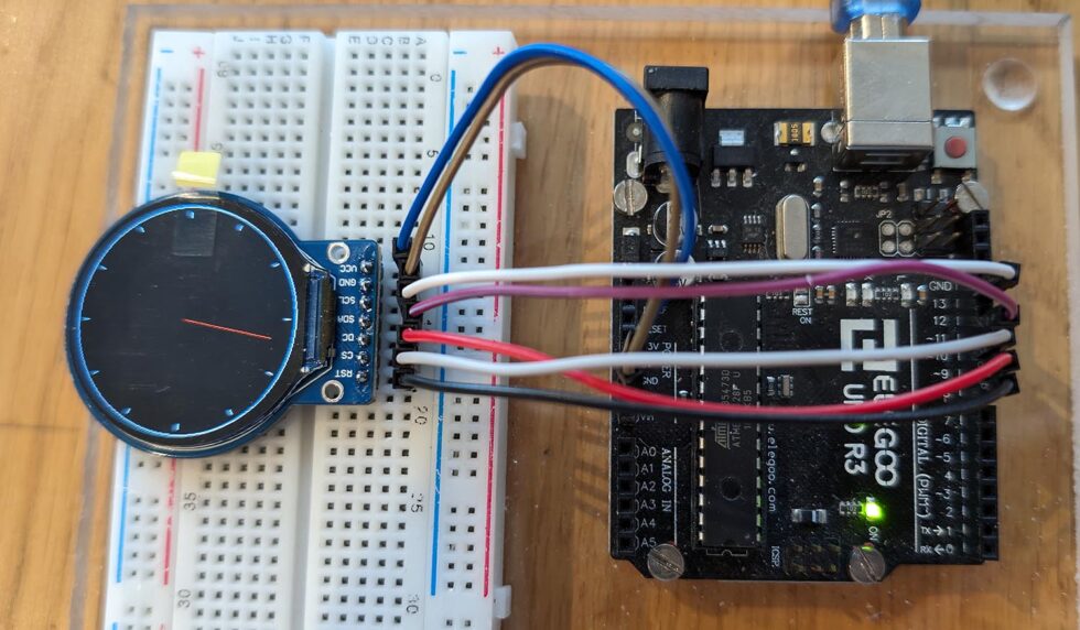 Comment utiliser l'écran TFT 1.28 Pouces 240x240 avec Arduino - Idehack