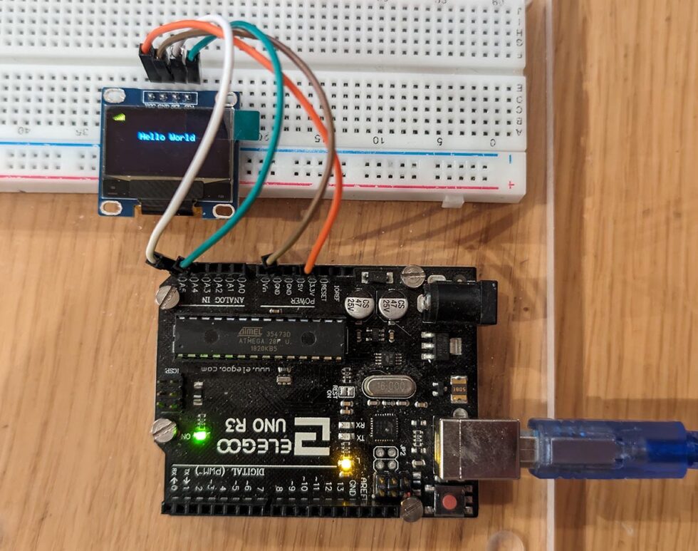 Utiliser l'écran NFP1315-45A avec Arduino - Idehack